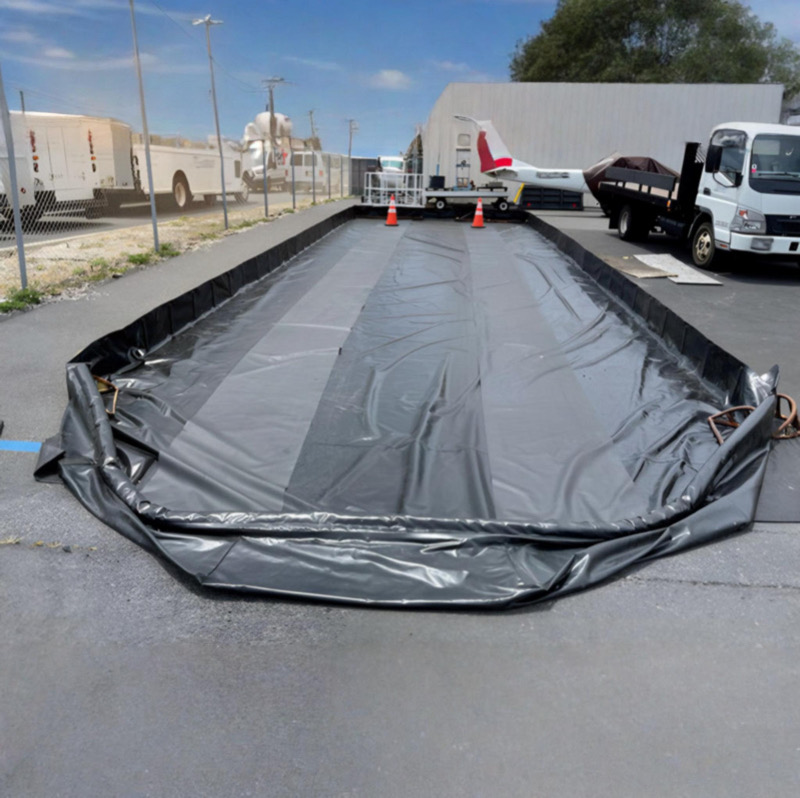 Drive Over & Through Spill Containment Berm 12ft x 26ft x 1ft - 1203 ...